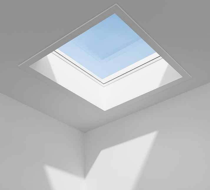 VELUX CFU Fixed Flat Glass Rooflight Package with Double Glazed Base