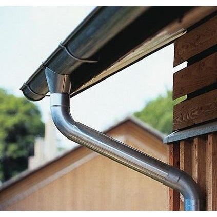 Lindab Majestic Galvanised Steel Gutter Outlet | Roofing Outlet