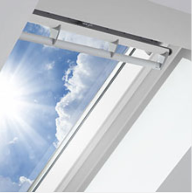 VELUX GGL FK08 2069 Solar UV Glazing White Painted Centre-Pivot Window ...