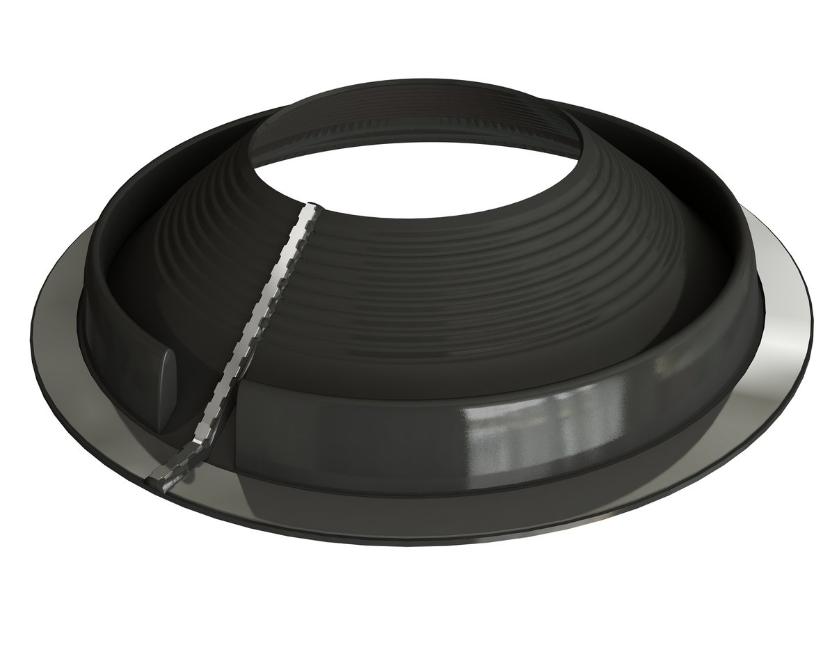 Dektite® Retrofit EPDM Pipe Flashing For Metal Roofs - Black (20 - 70m