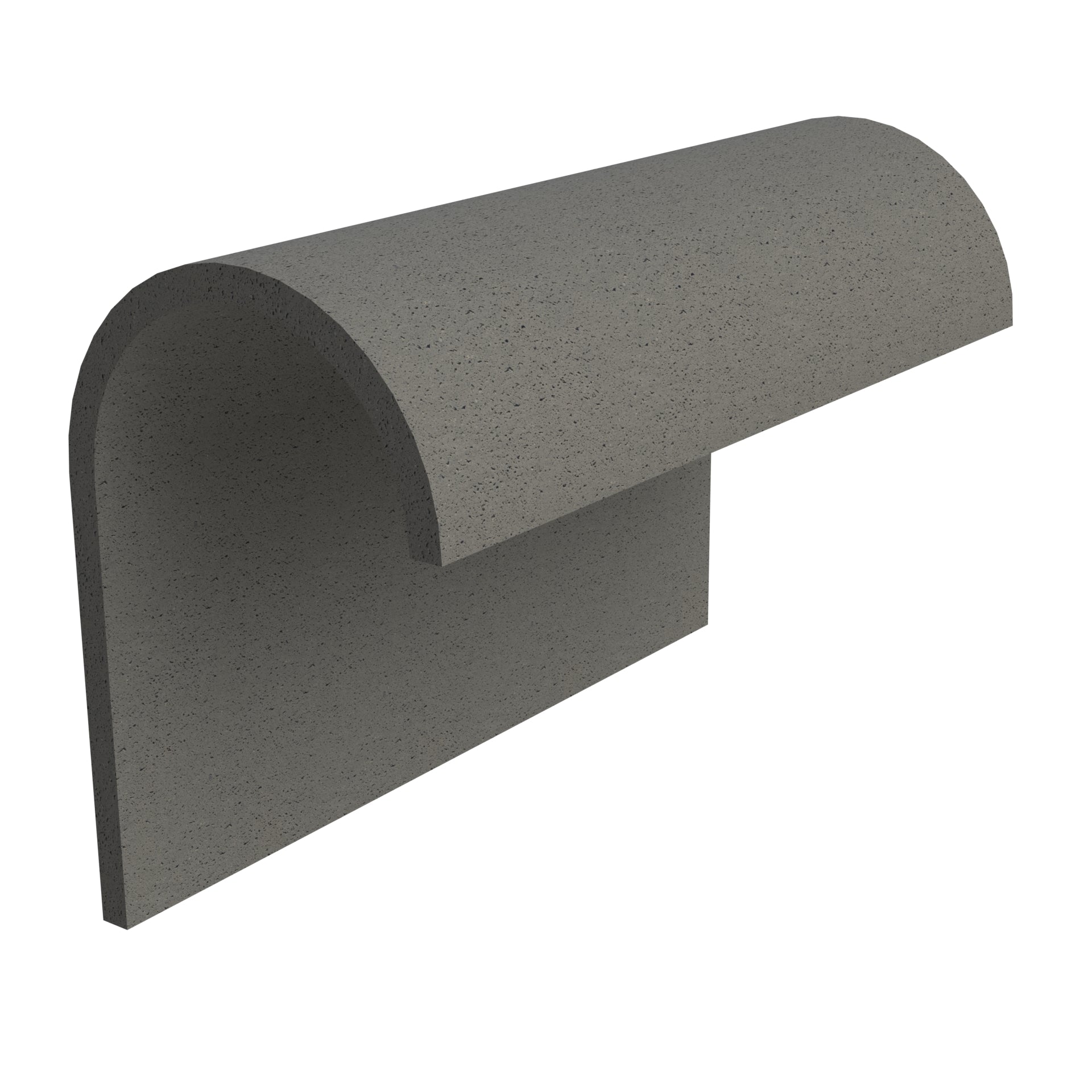 Sandtoft Concrete Half Round Mono Ridge - 457mm