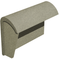 Marley Concrete Segmental Mono Stop End Ridge - 457mm Roof Finish