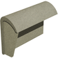 Marley Concrete Segmental Mono Stop End Ridge - 457mm Roof Finish