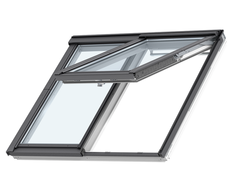 VELUX GPLS MMK08 2070 2-in-1 Double Glazed Top-Hung Window (151 x 140c ...