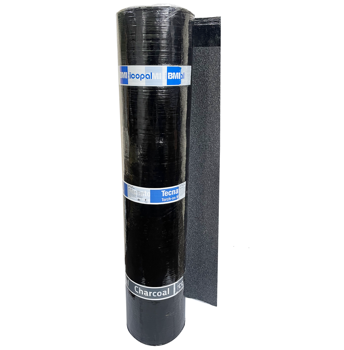 Icopal Tecnatorch SBS Torch-On Mineral Felt - Charcoal (8m x 1m Roll)