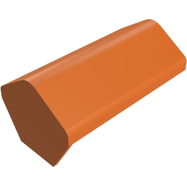 Sandtoft Duracoat Segmental Ridge with Block End - 450mm | Roofing Outlet