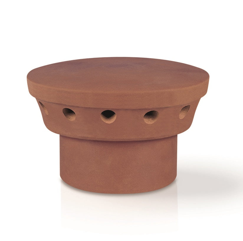 Redbank Red Clay Flue Ventilator - 190mm Diameter