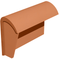 Marley Concrete Segmental Mono Stop End Ridge - 457mm Roof Finish