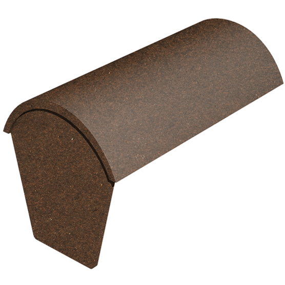 Marley Concrete Segmental Stopend Ridge | Roofing Outlet