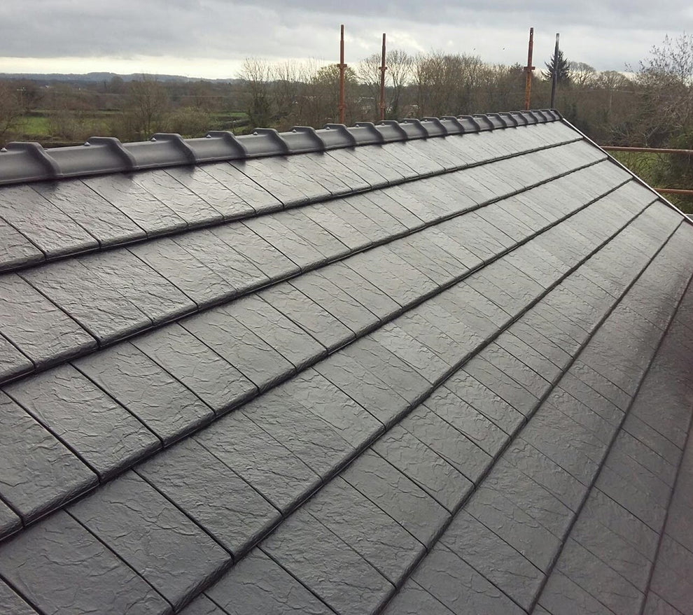 Planum Clay Interlocking Low Pitch Roof Tile - 10°