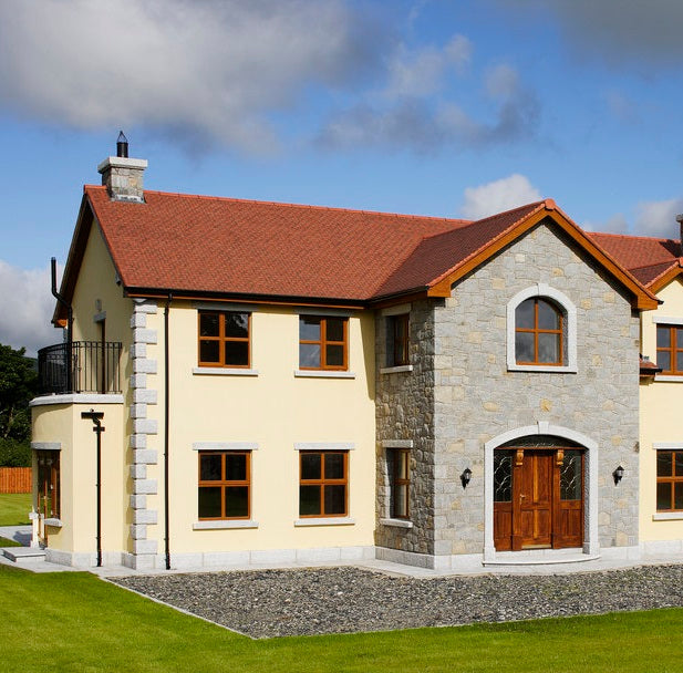 Redland Concrete Plain Roof Tile - Farmhouse Red | Roofing Outlet