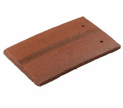 Redland Concrete Plain Roof Tile - Rustic Red | Roofing Outlet