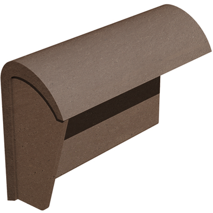 Marley Concrete Segmental Mono Stop End Ridge