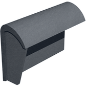 Marley Concrete Segmental Mono Stop End Ridge - 457mm Roof Finish