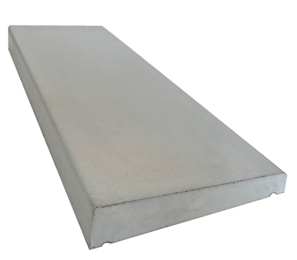 Castle Composites Single Weathered Coping Stones 600mm x 230mm - Light