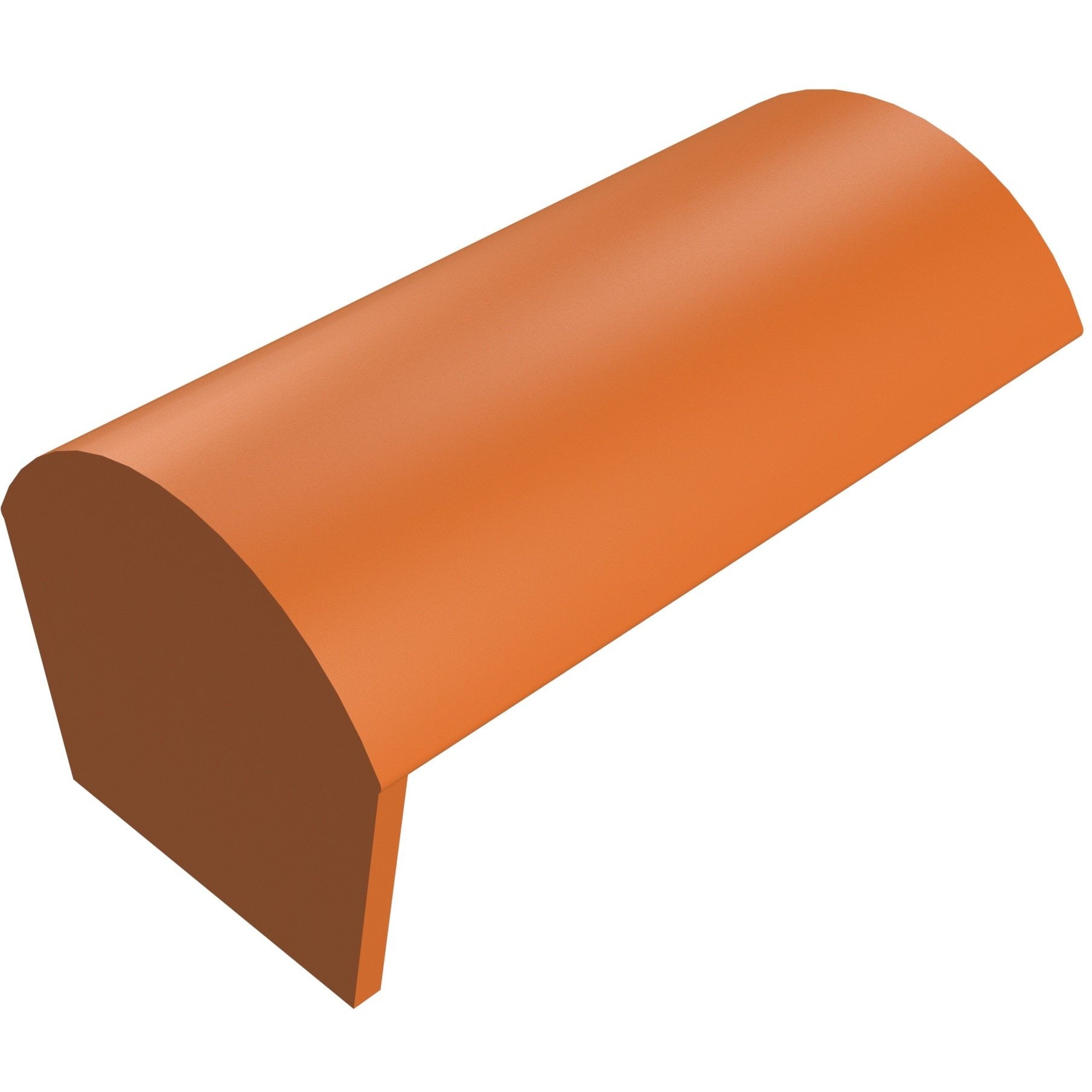 Sandtoft Duracoat Segmental Ridge with Block End - 450mm