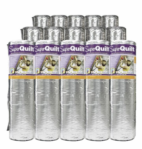 YBS SuperQuilt Multi-Layer Foil Insulation - 1.2m x 10m (PALLET of 15