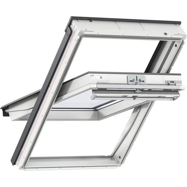 VELUX GGU FK08 0067 High Energy Efficiency White Centre-Pivot Roof ...