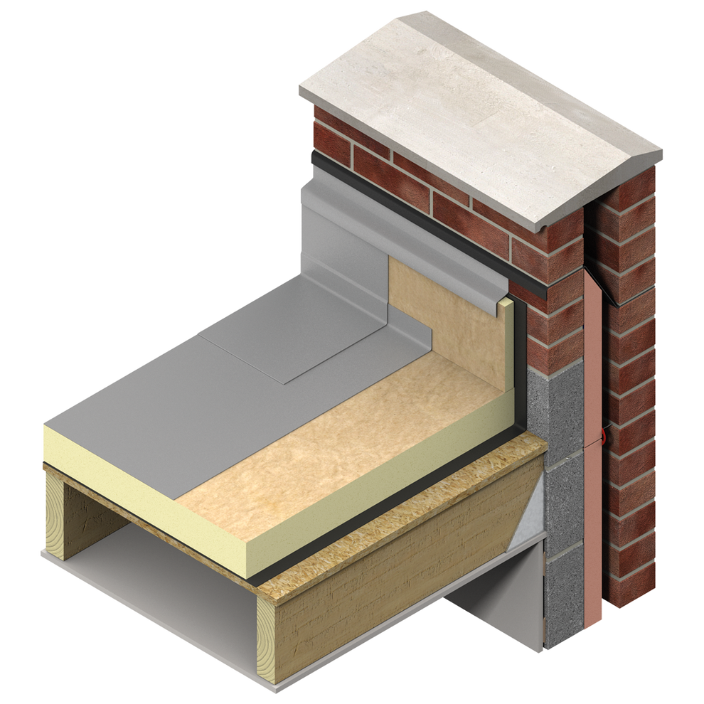 Kingspan Thermaroof TR27 Flat Roof Insulation - 1200mm x 1200mm x 150m