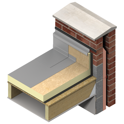 Kingspan Thermaroof TR27 Flat Roof Insulation - 1200mm x 1200mm x 80mm