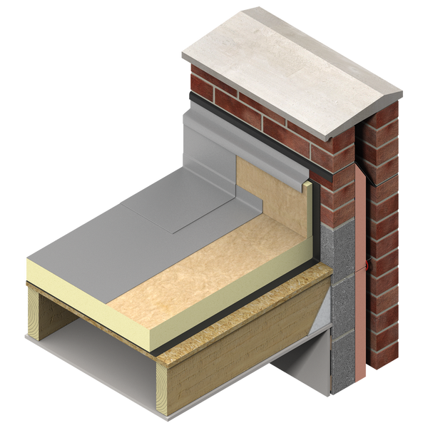 Kingspan Thermaroof TR27 Flat Roof Insulation - 1200mm x 1200mm x 80mm