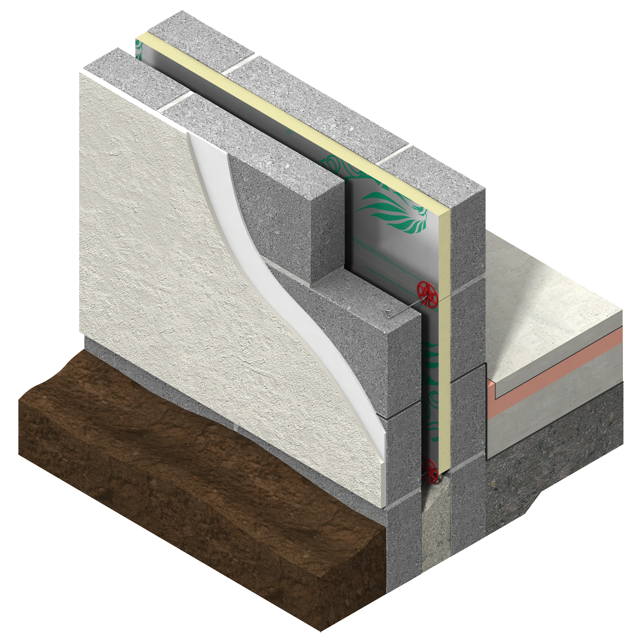 Kingspan Thermawall TW50 Partial Fill Cavity Wall Insulation 100mm X Kingspan Thermawall TW50 Partial Fill Cavity Wall Insulation 100mm X