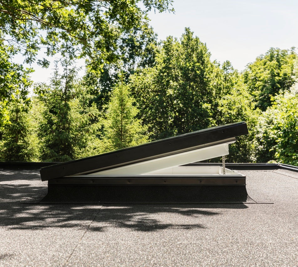 VELUX CVU INTEGRA® Electric Flat Glass Rooflight Package with Triple G ...