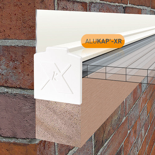 ALUKAP®-XR Aluminium Wall Bar with End Cap - 60mm | Roofing Outlet