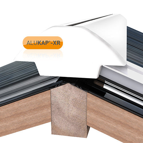 ALUKAP®-XR Aluminium Ridge Bar End Cap | Roofing Outlet