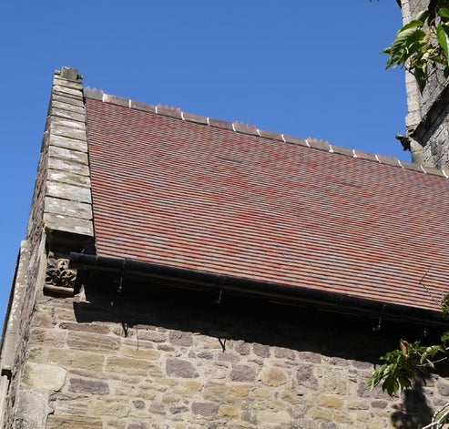Dreadnought Clay Plain Roof Tiles - Trafalgar Blend (smoothfaced)