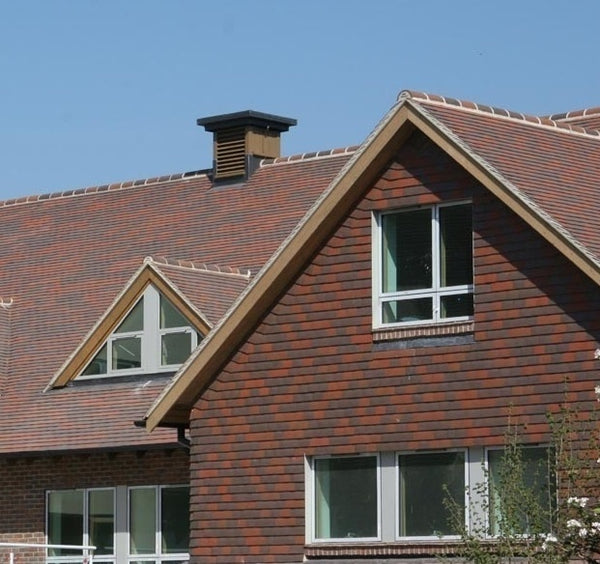 Dreadnought Clay Plain Roof Tiles - Collingwood Blend (sandfaced)