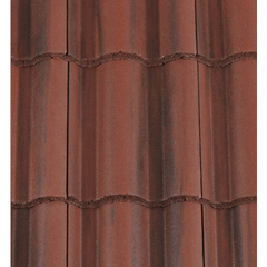 Redland Regent Roof Tile - Rustic Red | Roofing Outlet