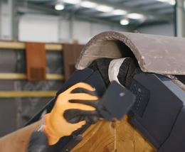 Klober Uni-Click Eaves & Ridge Pack - Grey (2 x Eave Closers and 2 x R