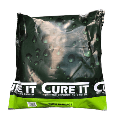Cure It GRP Reinforcement Bandage - 75mm x 75m | Roofing Outlet