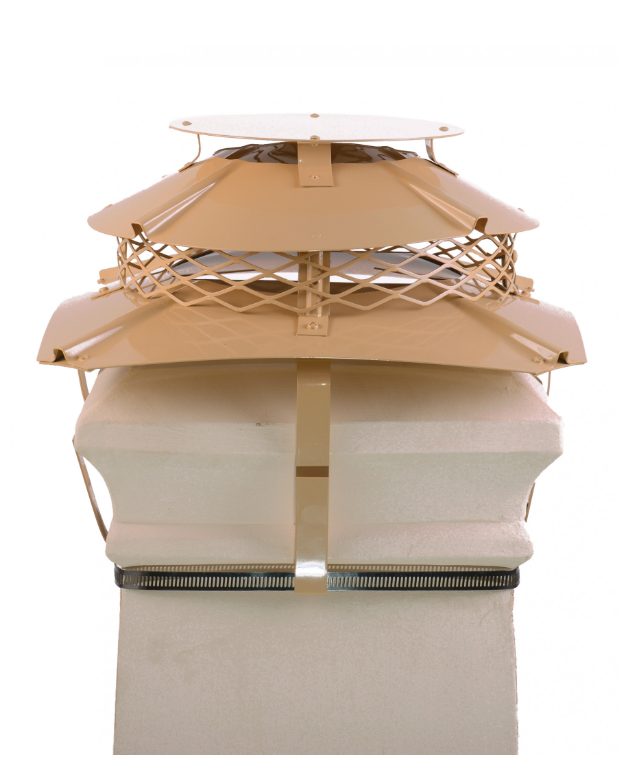 Brewer Ultimate Multi-Fuel Cowl - Square | Roofing Outlet