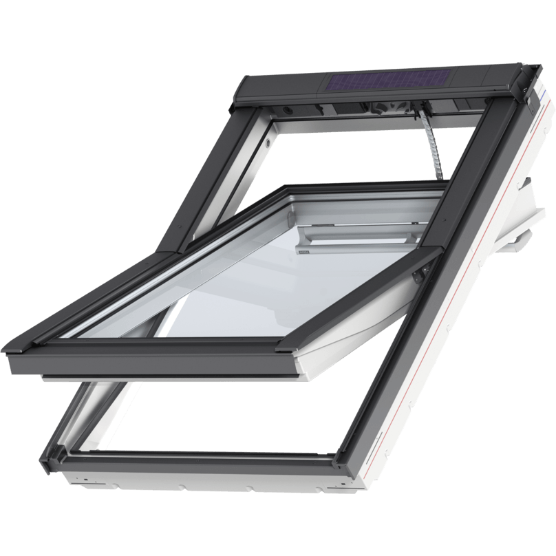 VELUX GGU FK06 007030 White INTEGRA® SOLAR Window | Roofing Outlet