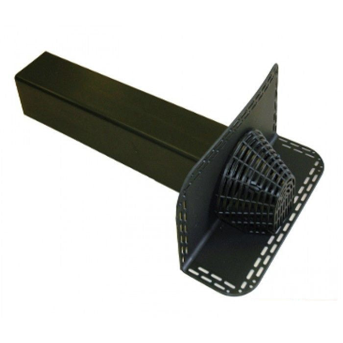 Klober Flavent Horizontal Rainwater Parapet Outlet PVC - 100mm