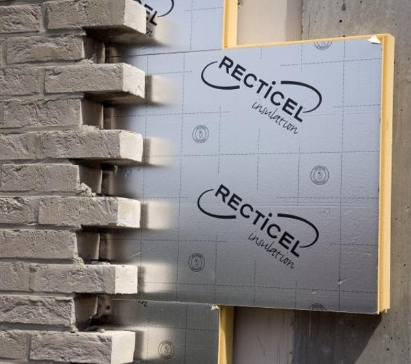 Recticel Eurowall® Plus Full Fill Cavity Insulation Board - 1200mm x 4 ...