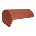 Redland Concrete Half Round Block End Ridge