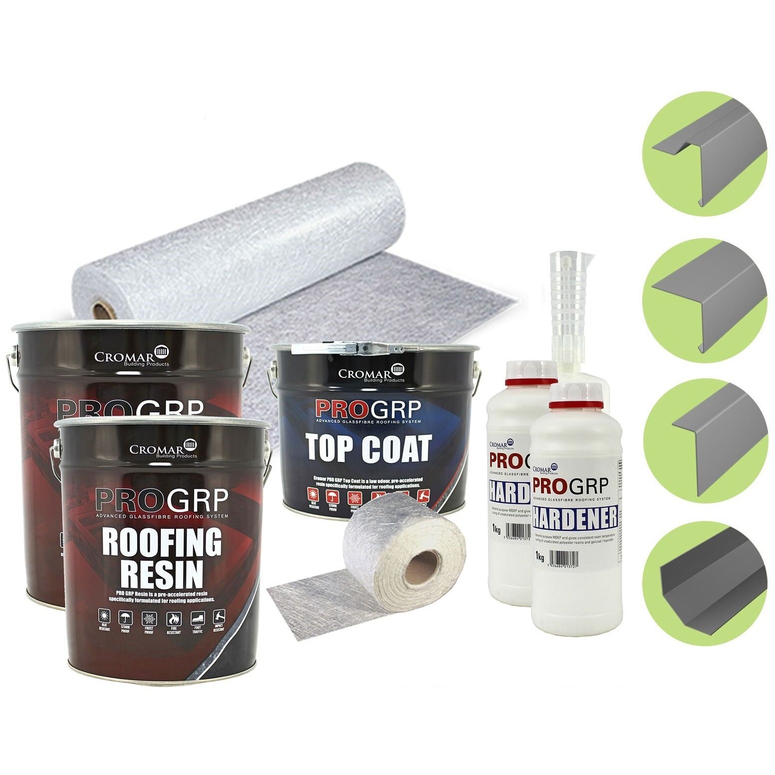Cromar PRO 25 GRP Roofing System
