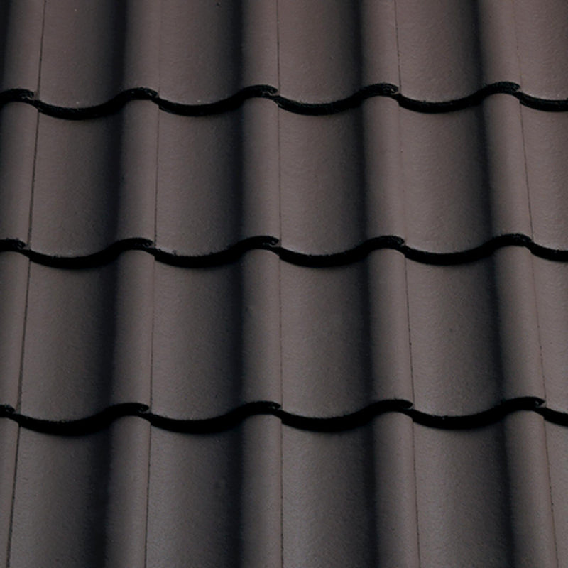 Sandtoft Concrete Shire Pantile - Brown (smoothfaced) | Roofing Outlet